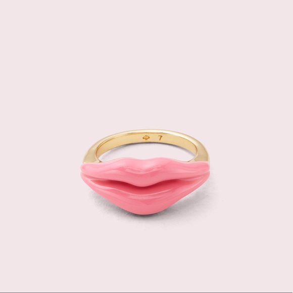 kate spade | Jewelry | Kate Spade Lips Ring | Poshmark